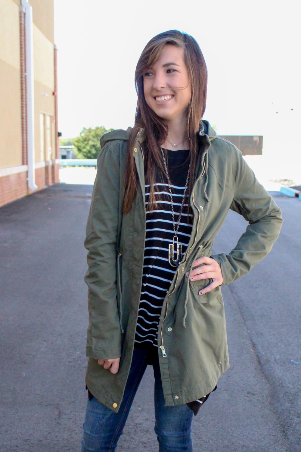 Bundled Military Jacket – Darling State of Mind