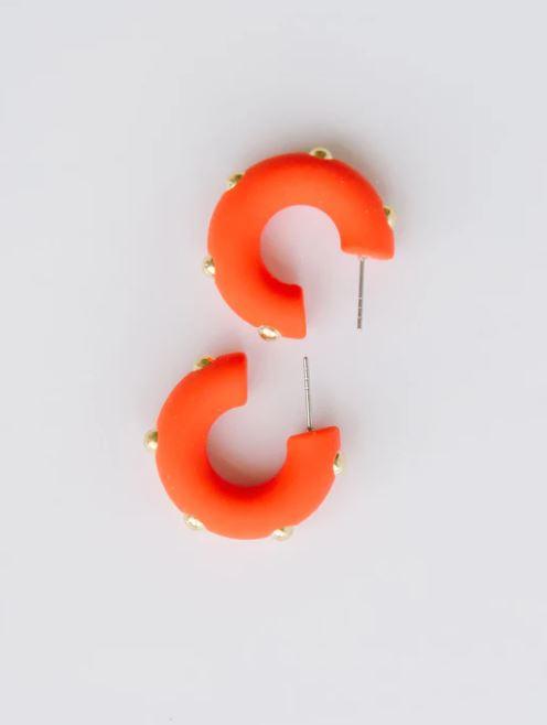Candace Clementine Small Hoop – Darling State of Mind
