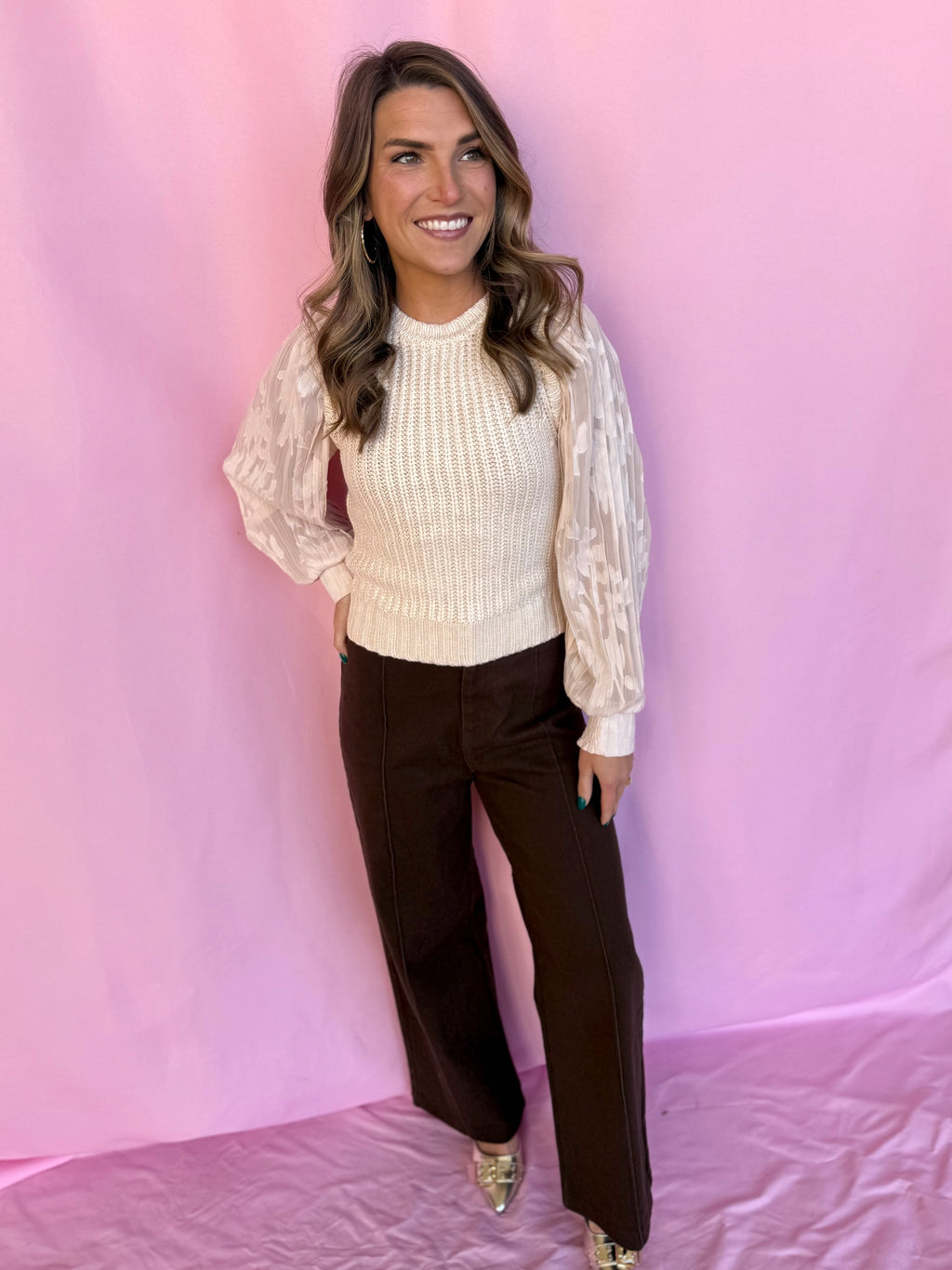 Sheer Romance Sweater – Darling State of Mind