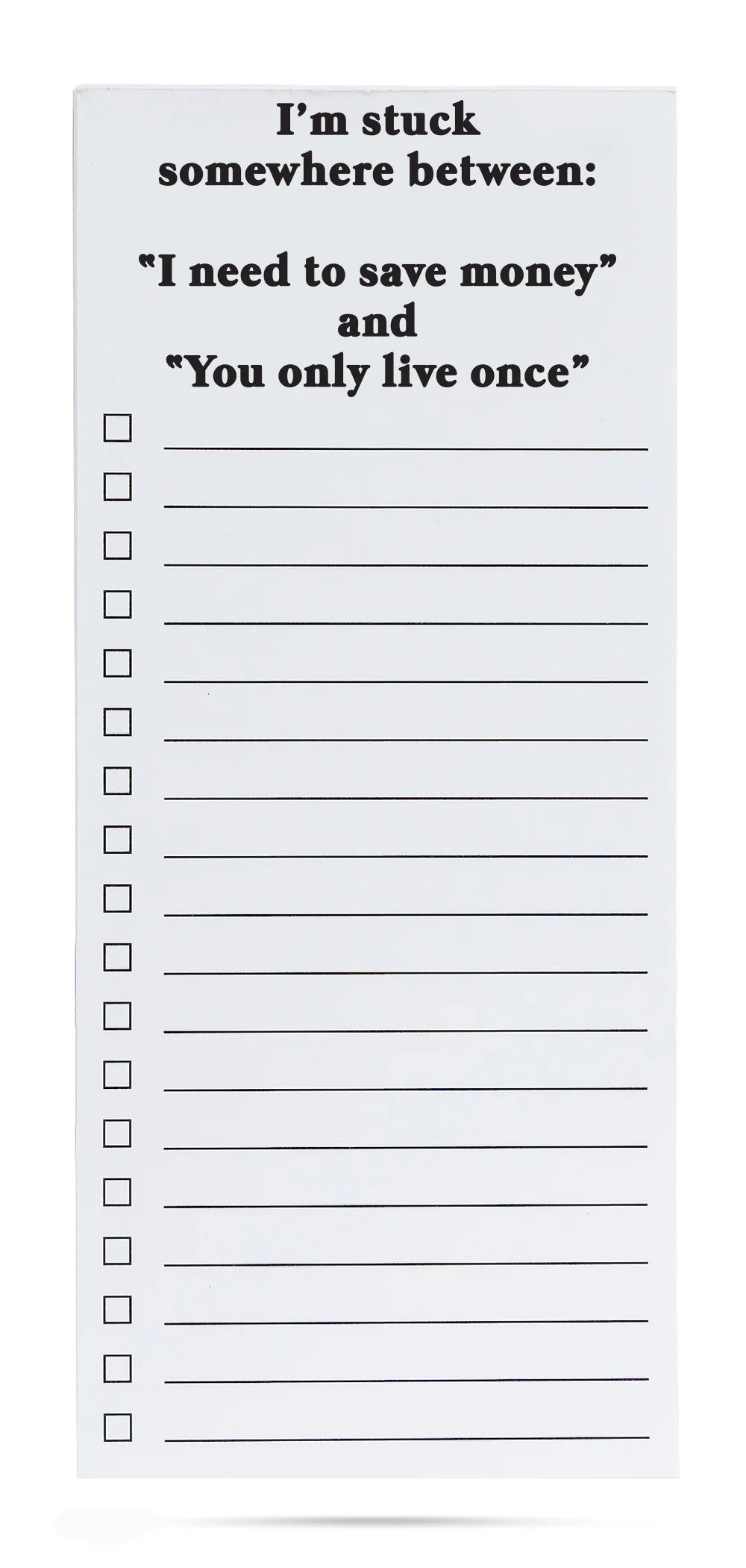 Yolo List Pad – Darling State of Mind