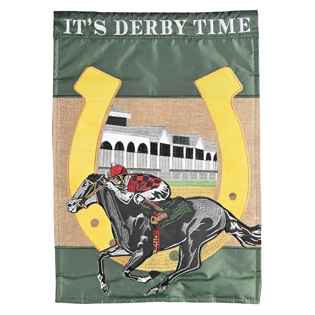 It's Derby Time Horse Flag – Darling State of Mind