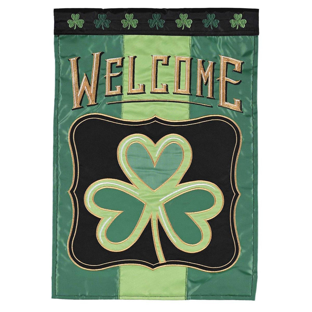 Welcome Shamrock Flag – Darling State of Mind