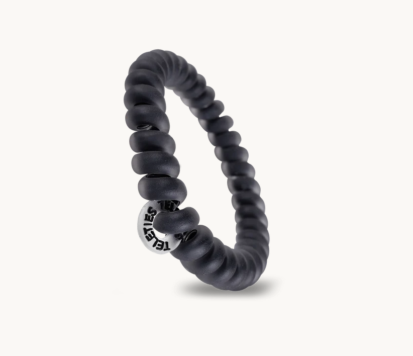 Matte Black Small Teleties – Darling State of Mind