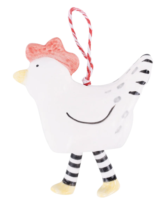 Chicken Dangle Ornament – Darling State of Mind