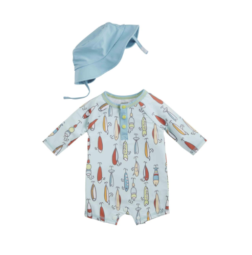 Fishing Rash Guard Set 6-9 Mon – Darling State of Mind