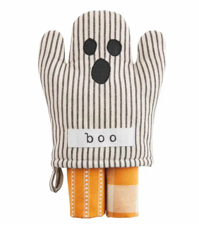 Ghost Oven Mitt Towel Set – Darling State of Mind