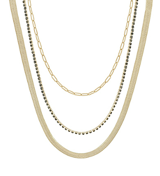 Hillary Necklace Gold – Darling State of Mind
