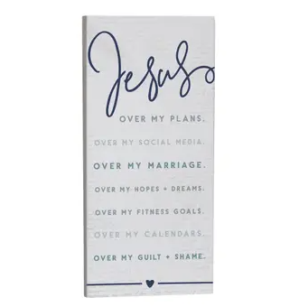 Jesus Over My Block Sign – Darling State of Mind