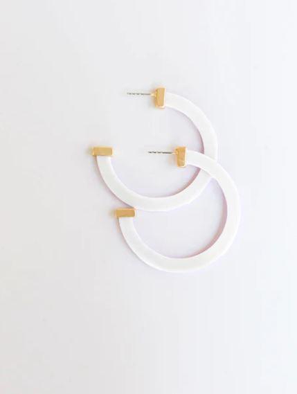 Large Clear Acrylic Hoop – Darling State of Mind