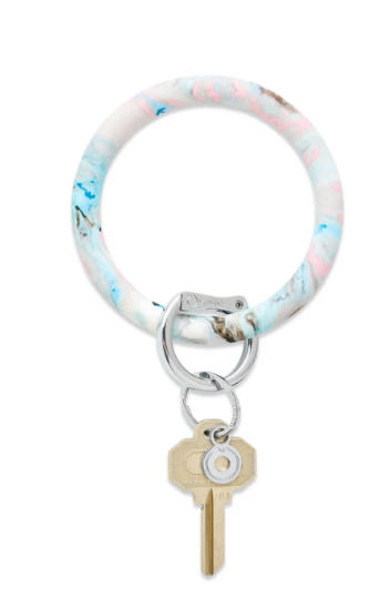 Pastel Marble Key Ring – Darling State of Mind