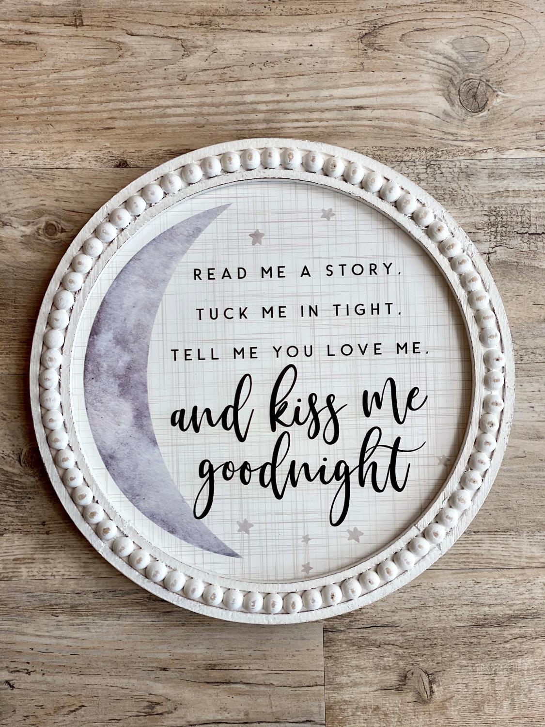Read Me A Story Circle Sign – Darling State of Mind