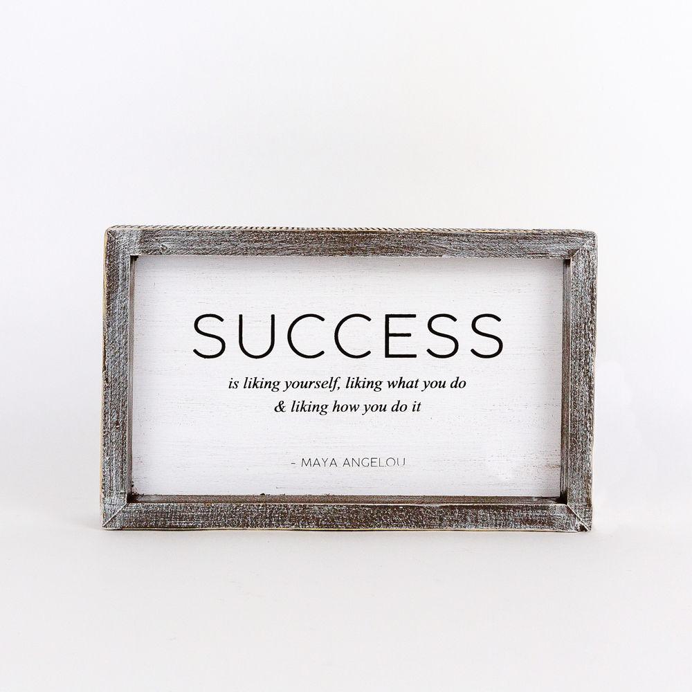 Success Double Sided Sign – Darling State of Mind