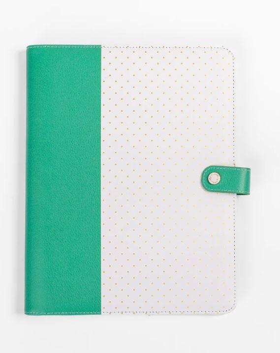 Teal Colorblock Portfolio – Darling State of Mind