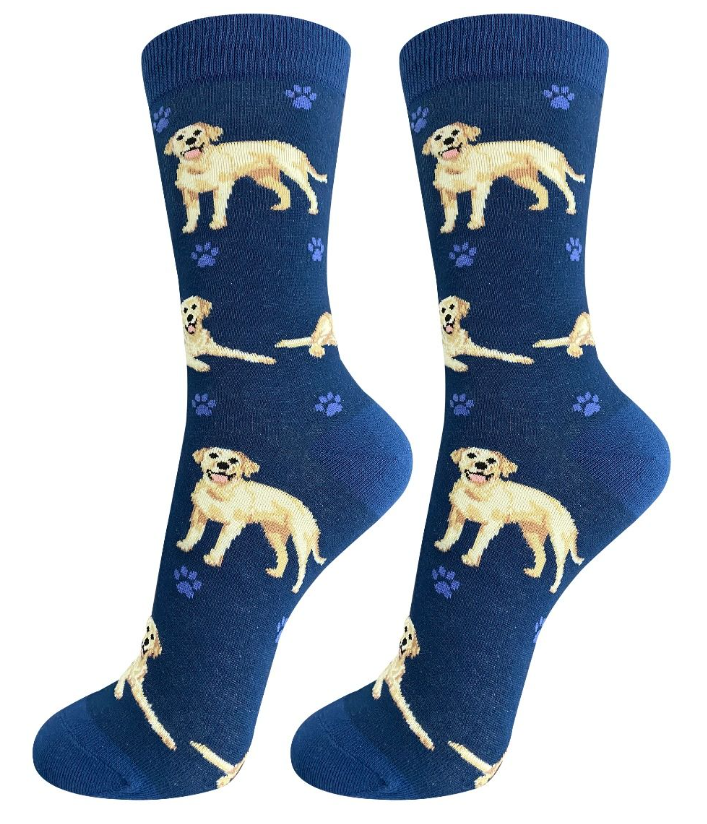 Yellow Labrador Socks – Darling State of Mind